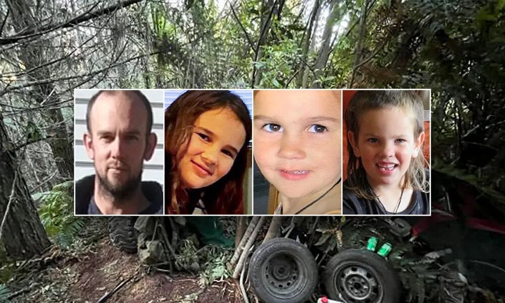 Fugitive dad who hid 3 children in the wilderness for nearly 4 years ...
